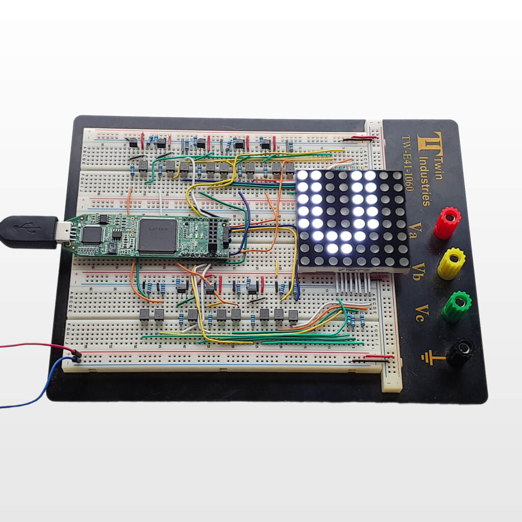 Dot Matrix VHDL and FPGA Course - VHDLwhiz