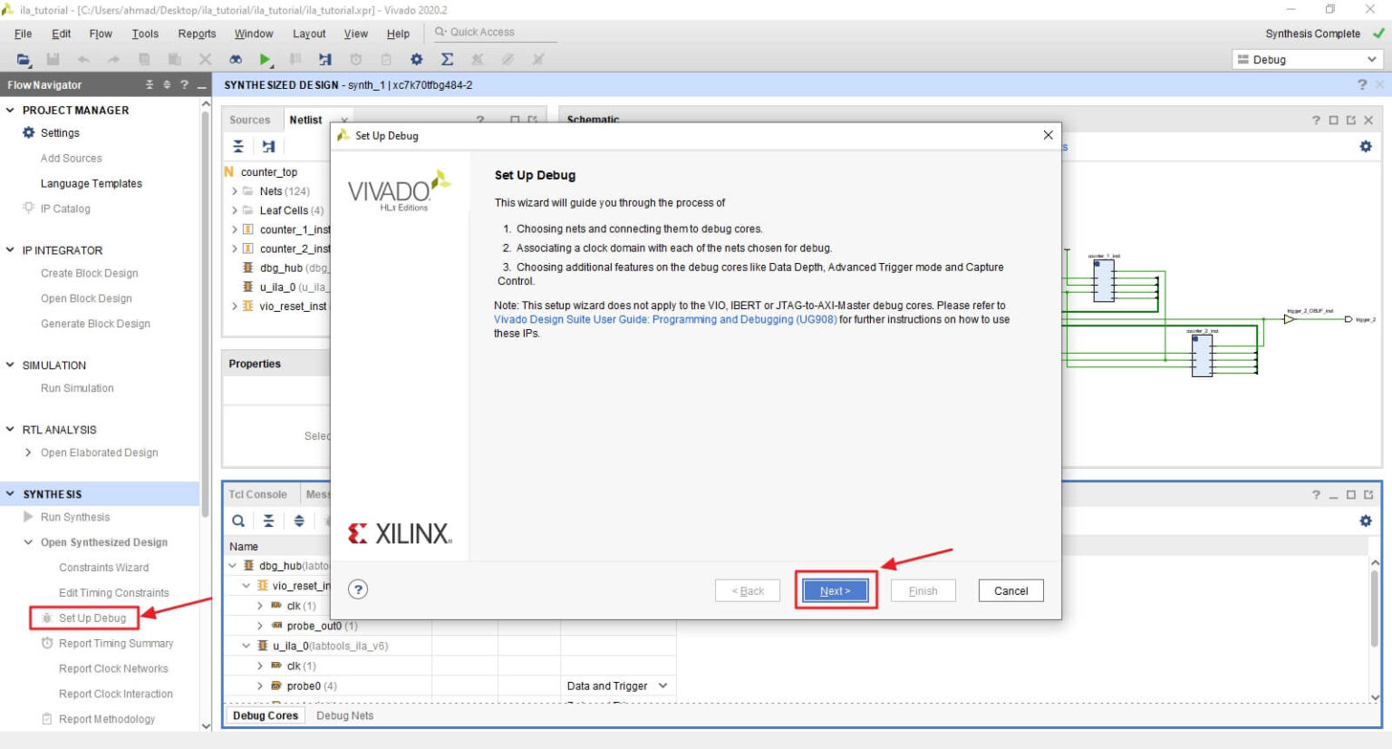 Using Integrated Logic Analyzer Ila And Virtual Inputoutput Vio