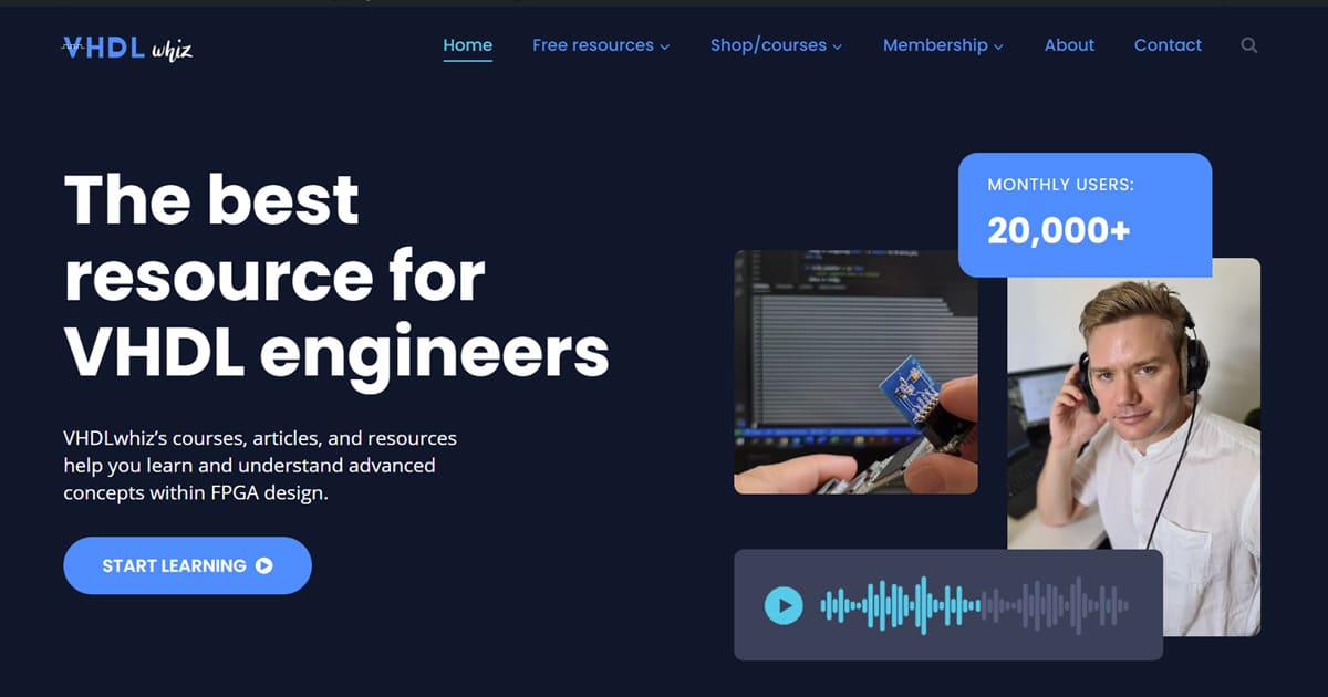 VHDLwhiz - The best resource for VHDL engineers